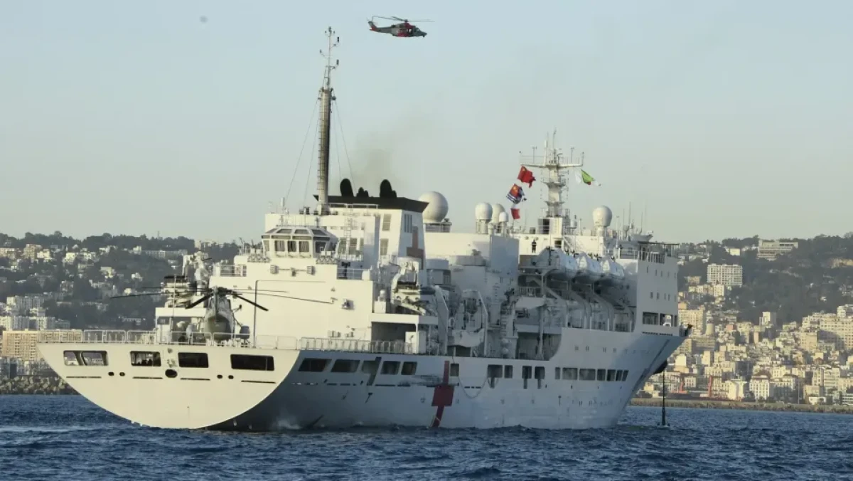 Un navire de la marine chinoise au port d'Alger - Actualité : El Khabar