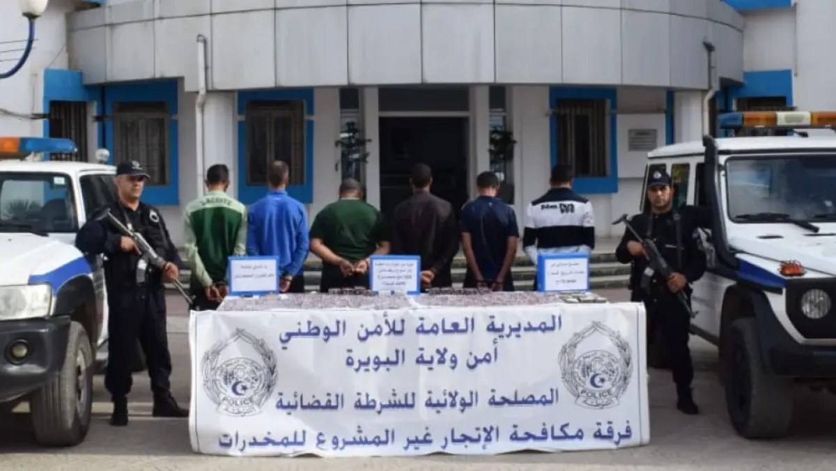 البويرة: توقيف شبكة إجرامية وحجز مهلوسات - مجتمع : الخبر
