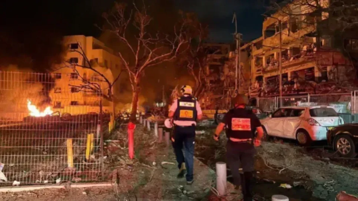 Destruction sans précédent à Tel-Aviv (vidéos) - Monde : El Khabar