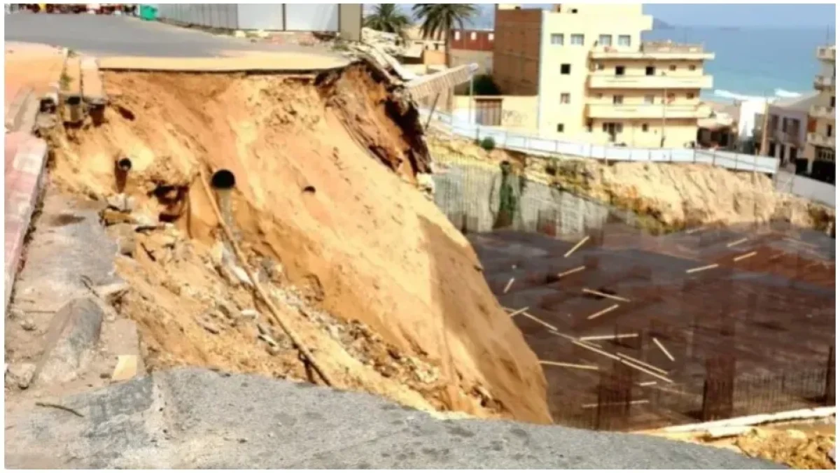 Oran : "Réunion d'urgence" suite à un glissement de terrain à Aïn El ...